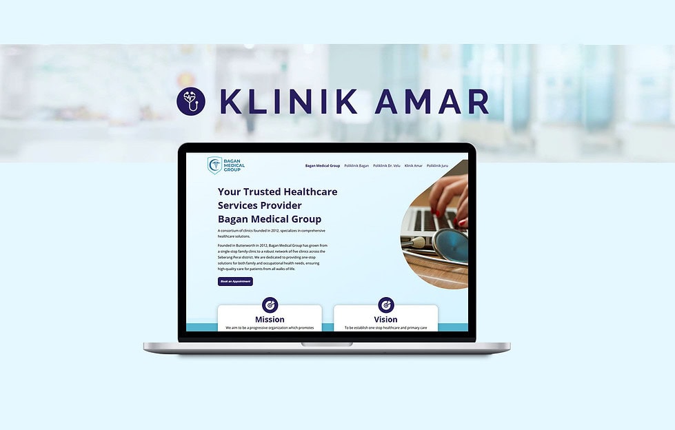 Portfolio: Klinik Amar | WebHero Technologies